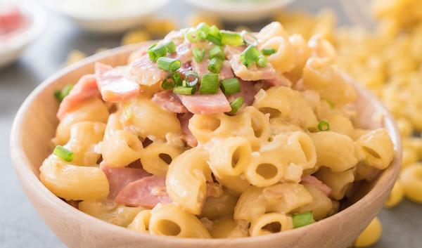 Recept: macaroni met hesp, kaas en venkel | gezondheid.be